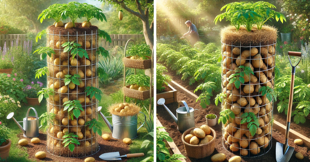 How to Build a Potato Tower: A Step-by-Step Guide to Maximizing Your ...