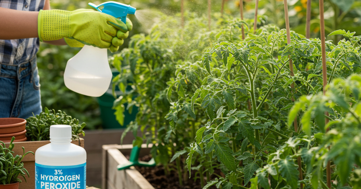 10 Amazing Ways Hydrogen Peroxide Can Save Your Garden! - Garden Beds