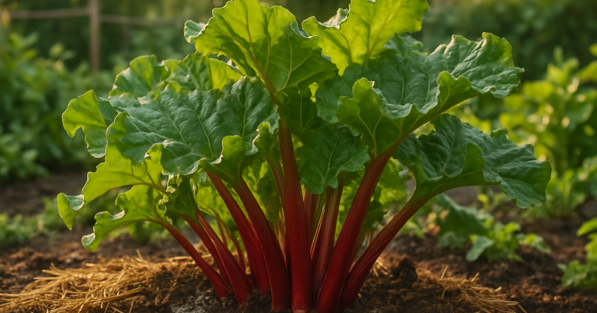 Want Bigger, Sweeter Rhubarb? Stop Making This Common Mistake - Garden Beds