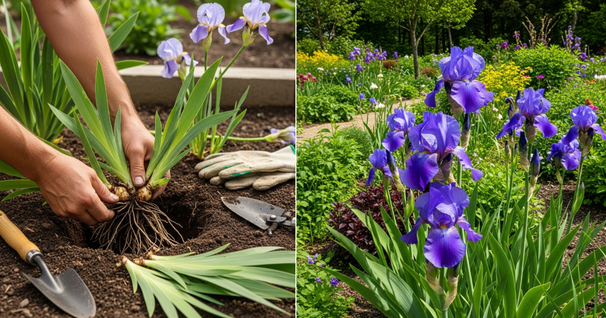 Dont Wait Heres Exactly When And How To Divide Your Irises Garden Beds