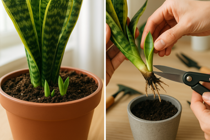 How to Force a Snake Plant to Produce Pups—And Never Buy One Again ...