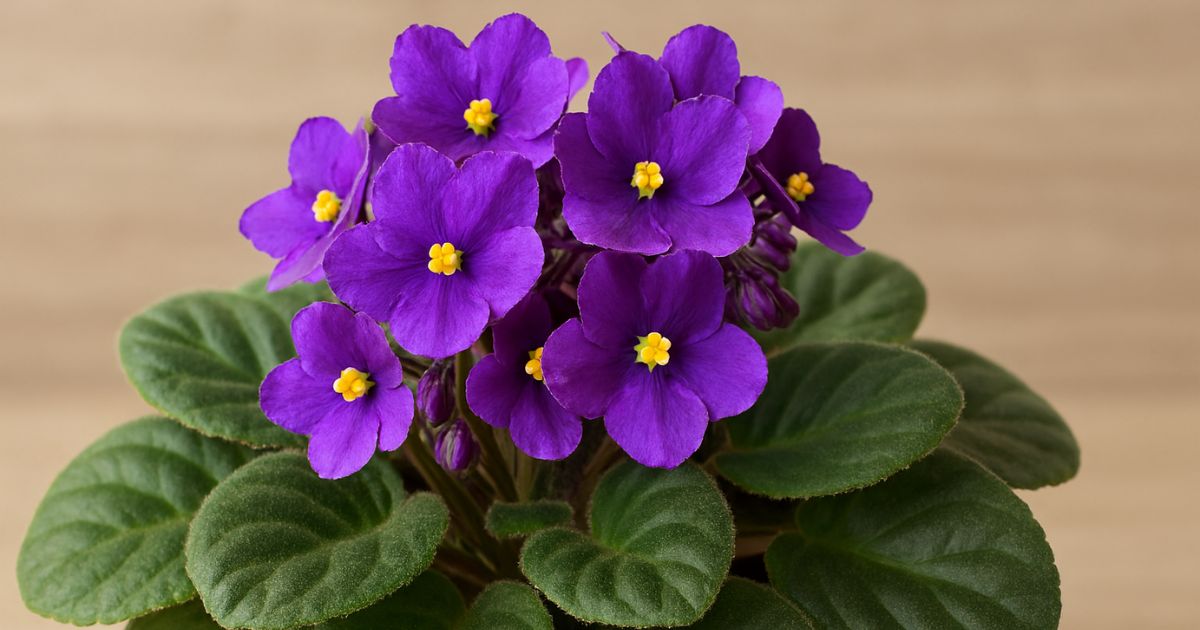 One Ingredient for Year-Round African Violet Blooms - Garden Beds
