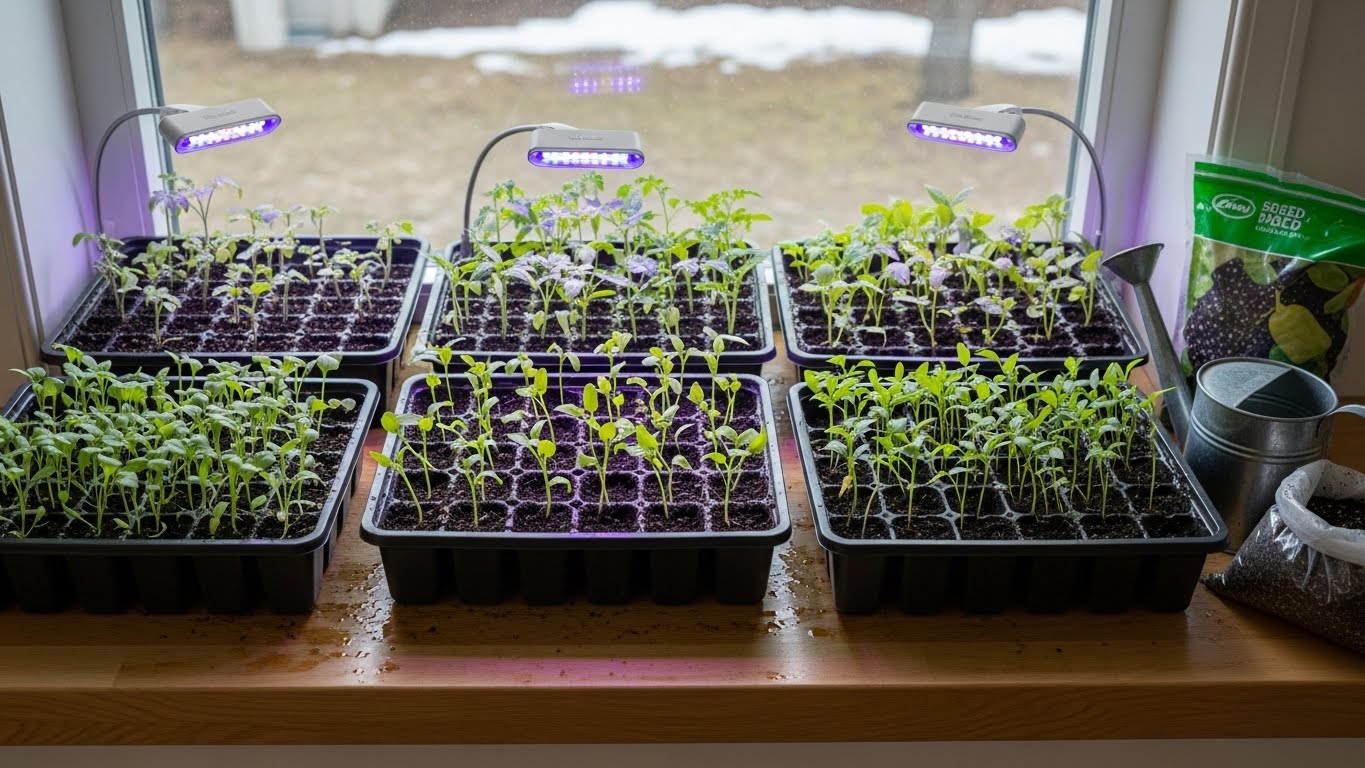 11 Vegetable Seeds You Should Sow in January - Garden Beds