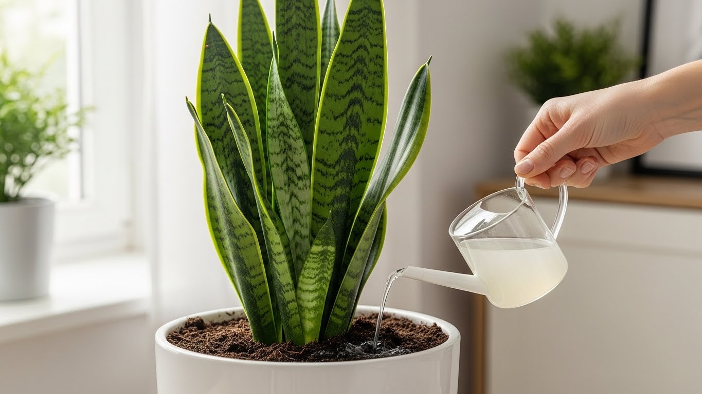 When and How to Fertilize Snake Plants for Taller, Greener Leaves ...