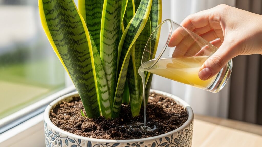 Why Gardeners Are Adding Lemon Juice to Snake Plants - Garden Beds