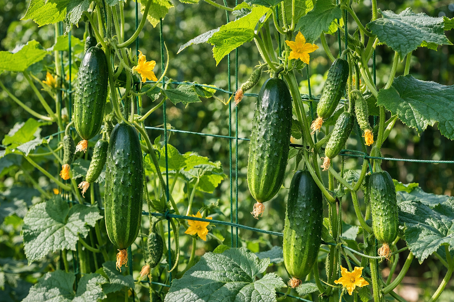 9 Simple Tips to Grow Tons of Cucumbers at Home - Garden Beds